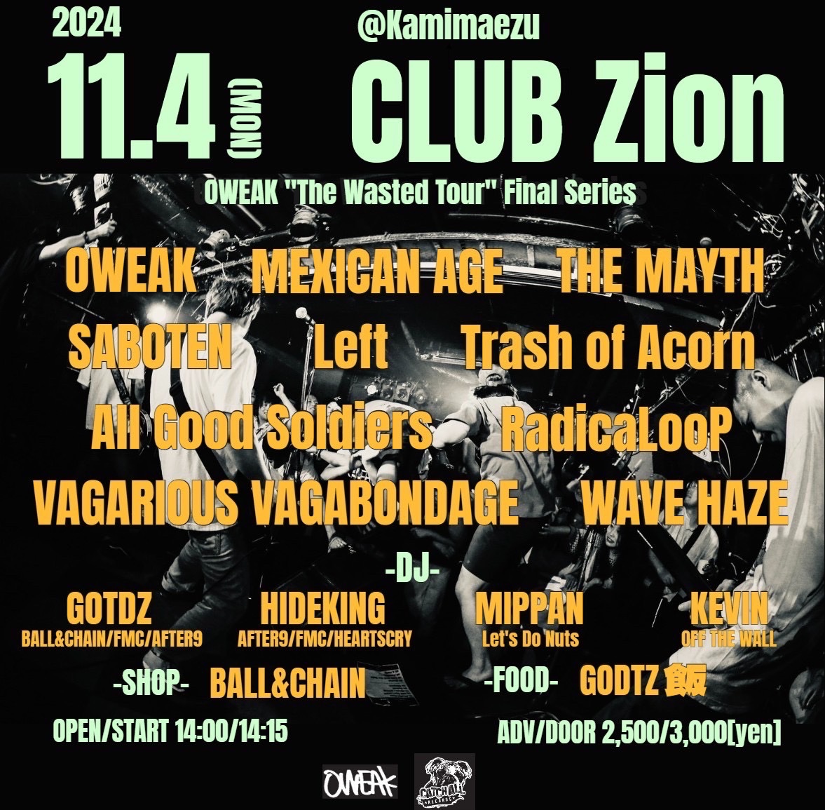 SCHEDULE | club zion official site